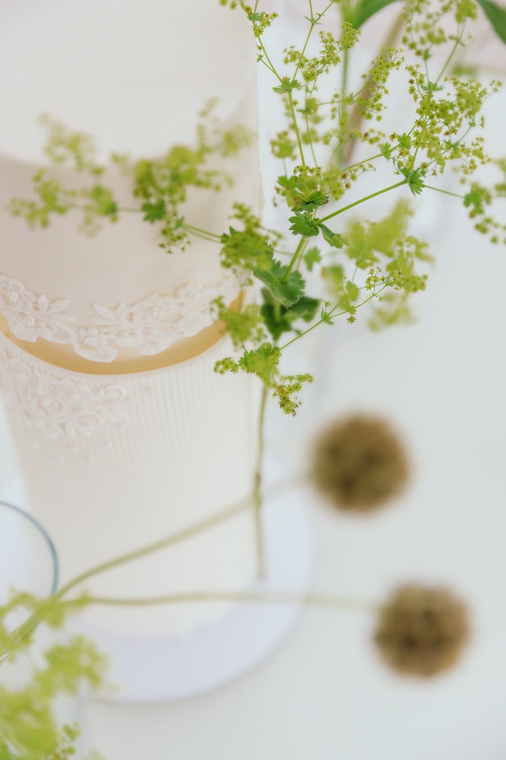 Portfolio | Delicate White Wedding Cake - Cove Cake Design | Luxury ...